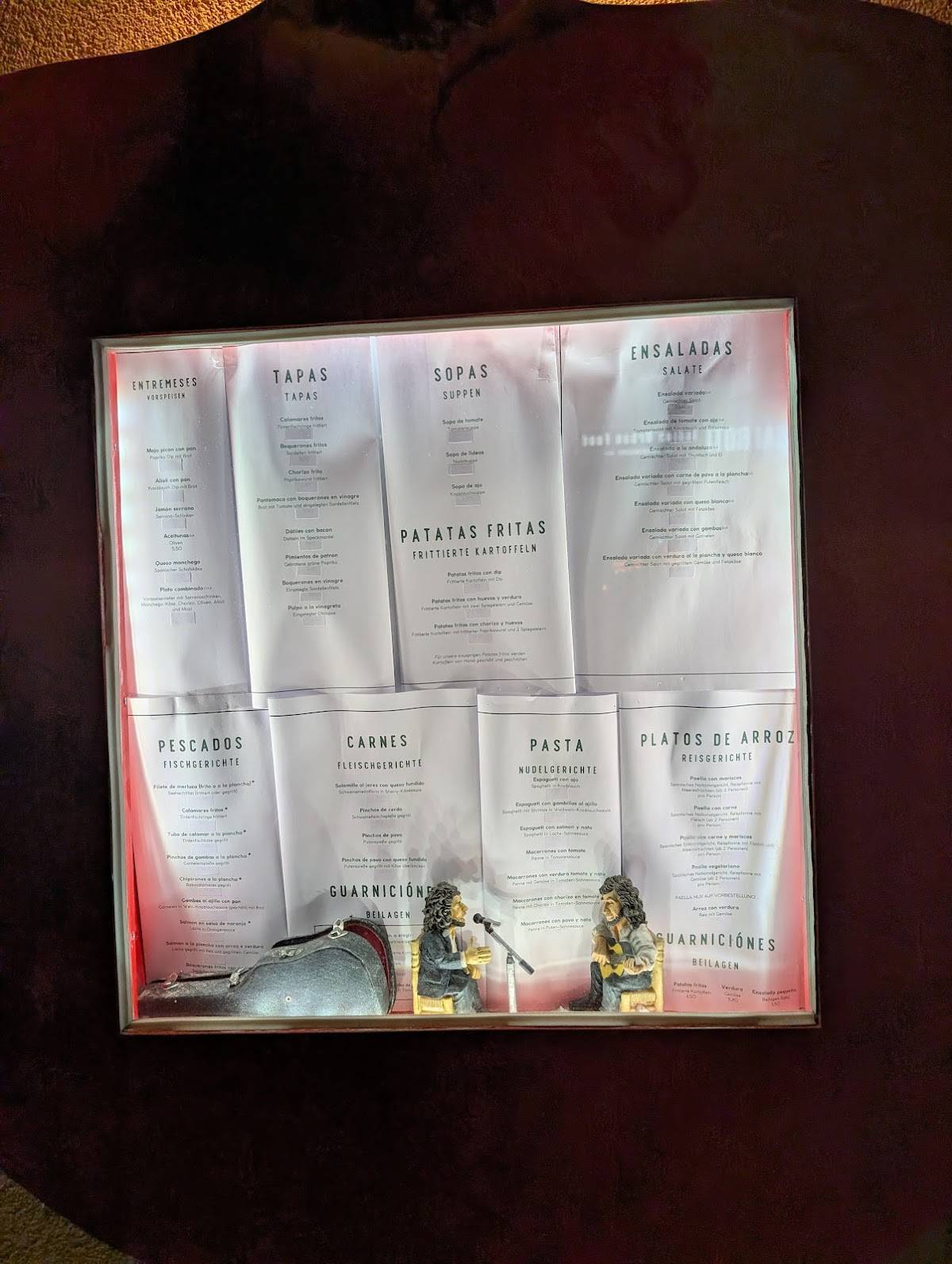 Speisekarte von Restaurant Granada, Ingolstadt
