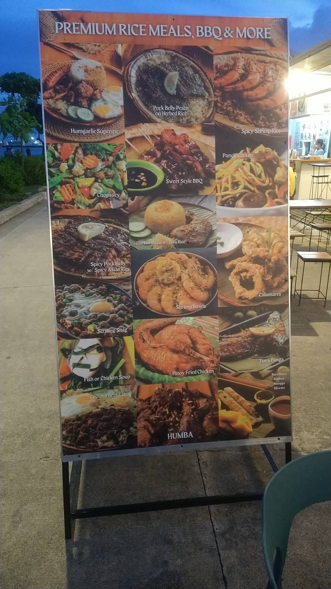 Menu at Humba Heaven restaurant, Cebu City, Cebu City 6000