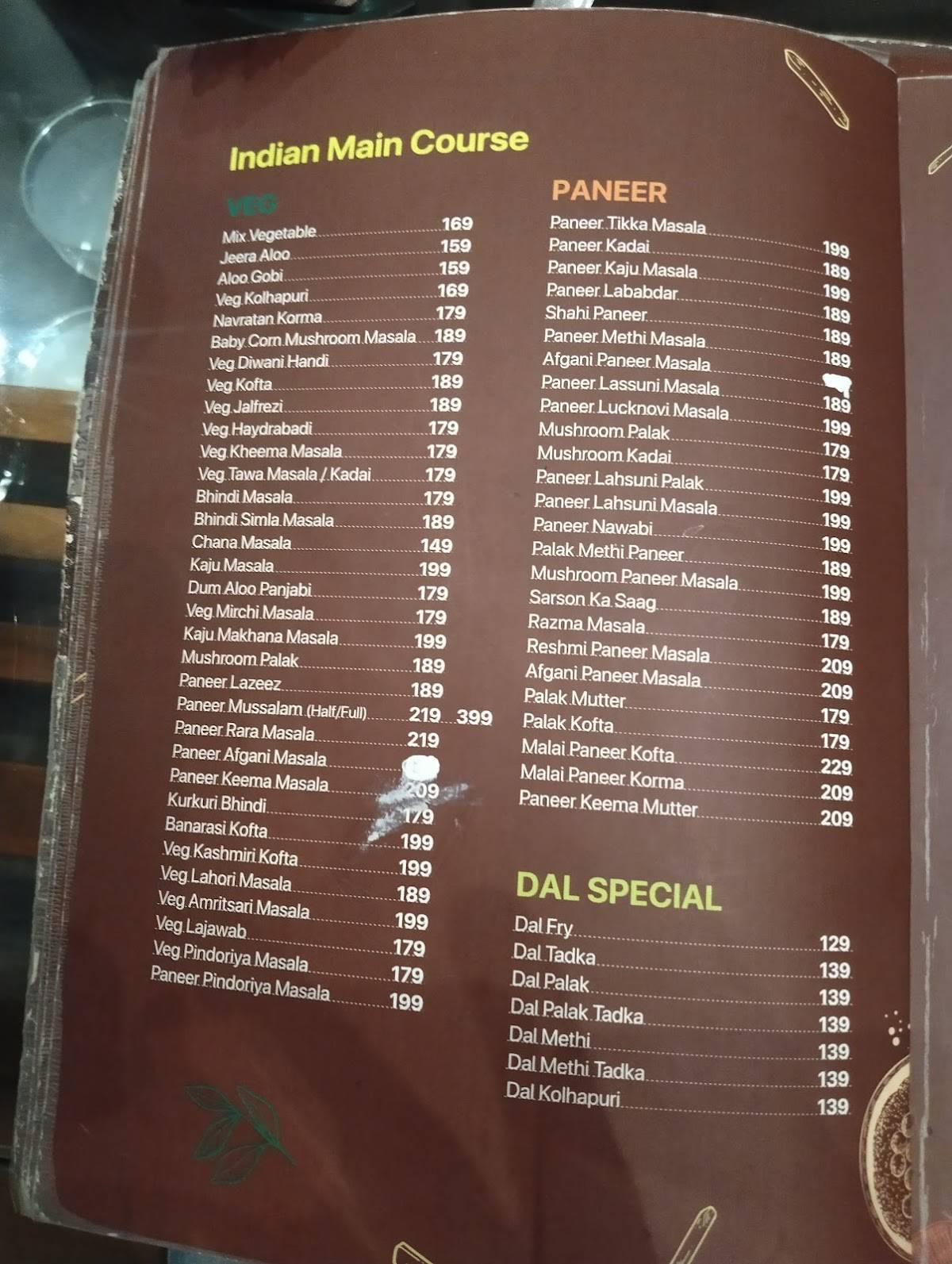 Menu at Indian Spice Family Restaurant Virar, Virar