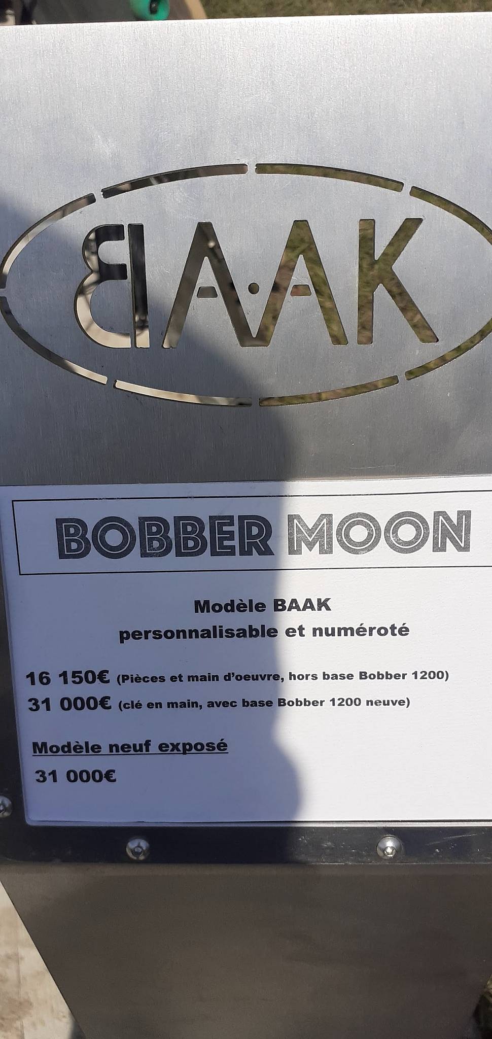 Menu au Le Sin restaurant, Biarritz