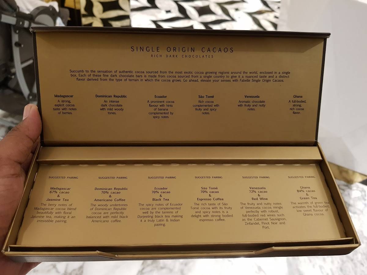 Menu at Madras Pavilion, Chennai, ITC Grand Chola