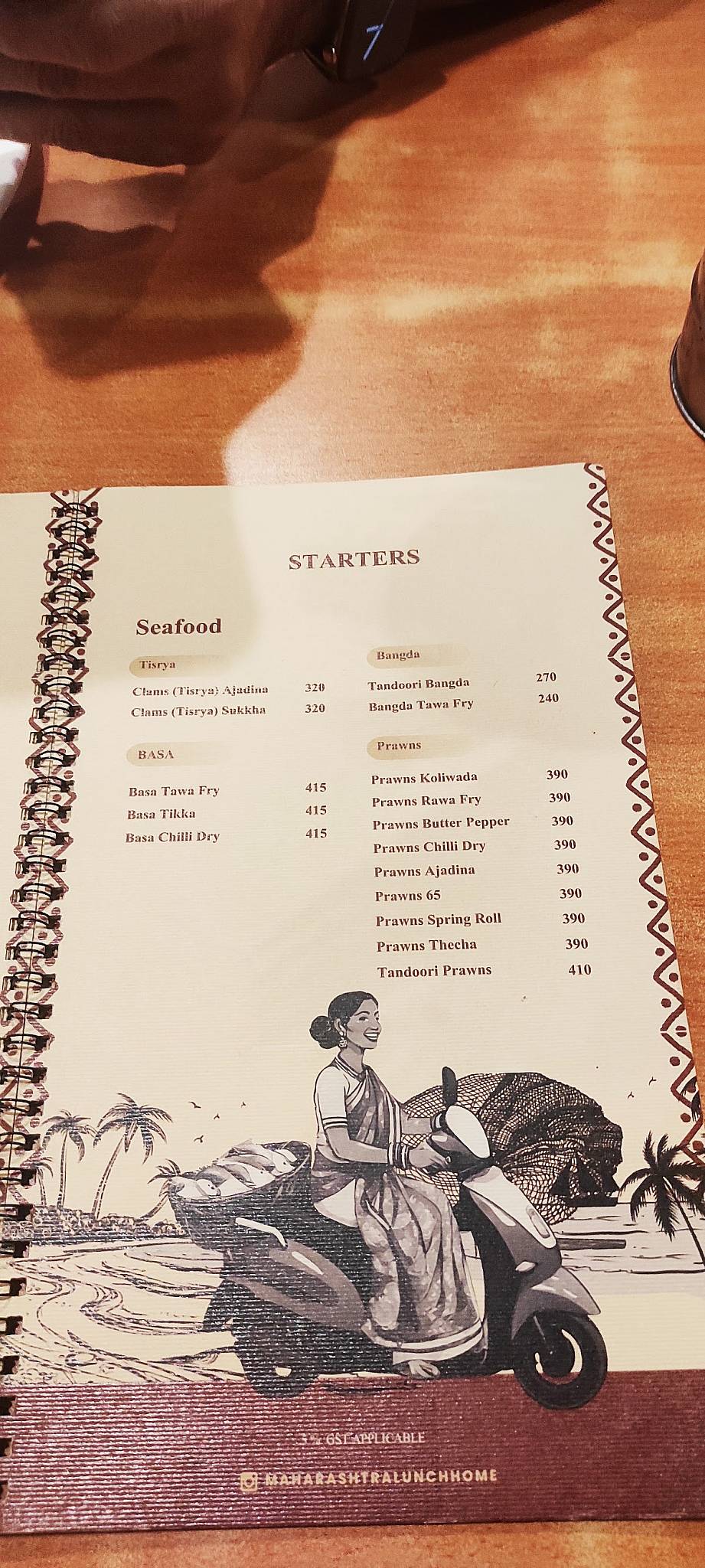 Menu at Maharashtra Lunch Home - Nerul, Navi Mumbai, Shop No. 2