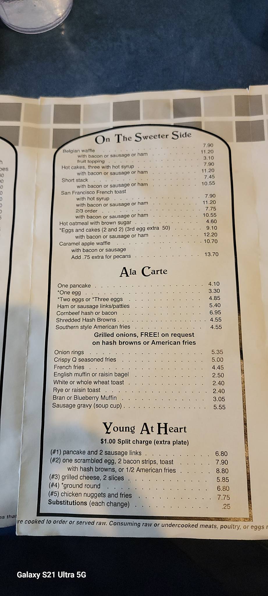 Menu at New Beginnings Restaurant, Grand Rapids, Alpine Ave NW