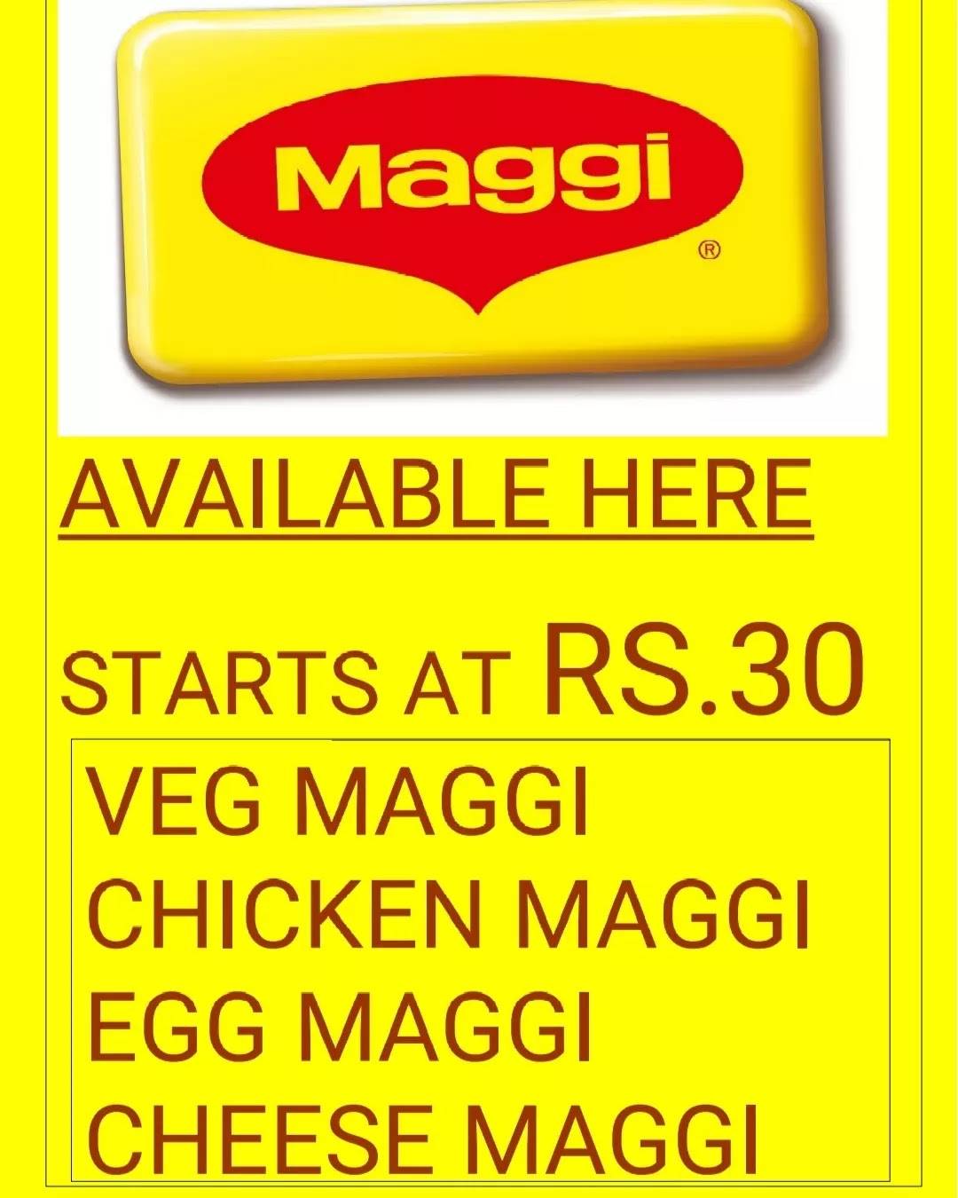 Menu at Parks Chicken Express, Kolkata
