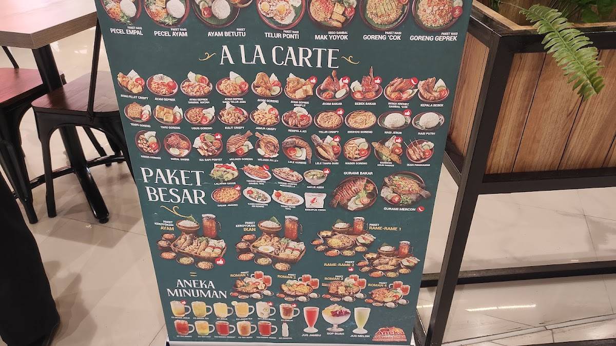 Menu at Penyetan Cok AEON MALL Deltamas restaurant, Bekasi Regency