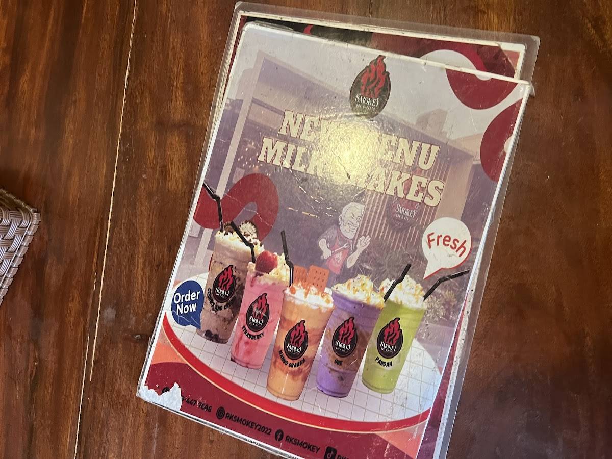 Menu at RK SMOKEY BAR & RESTO, Angeles