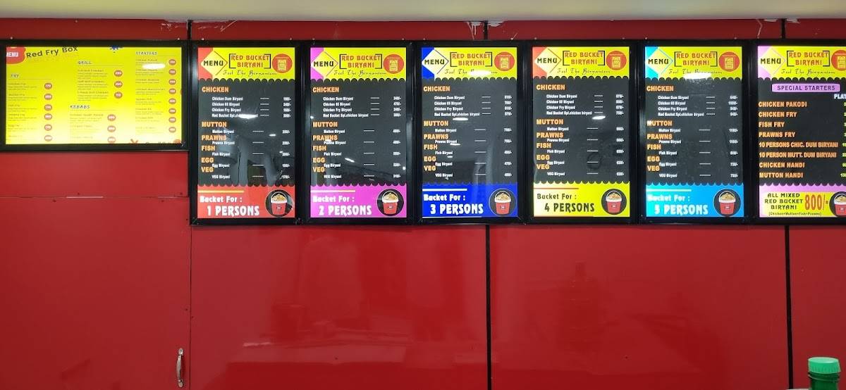 Menu at Red Bucket Biryani Proddatur, Proddatur