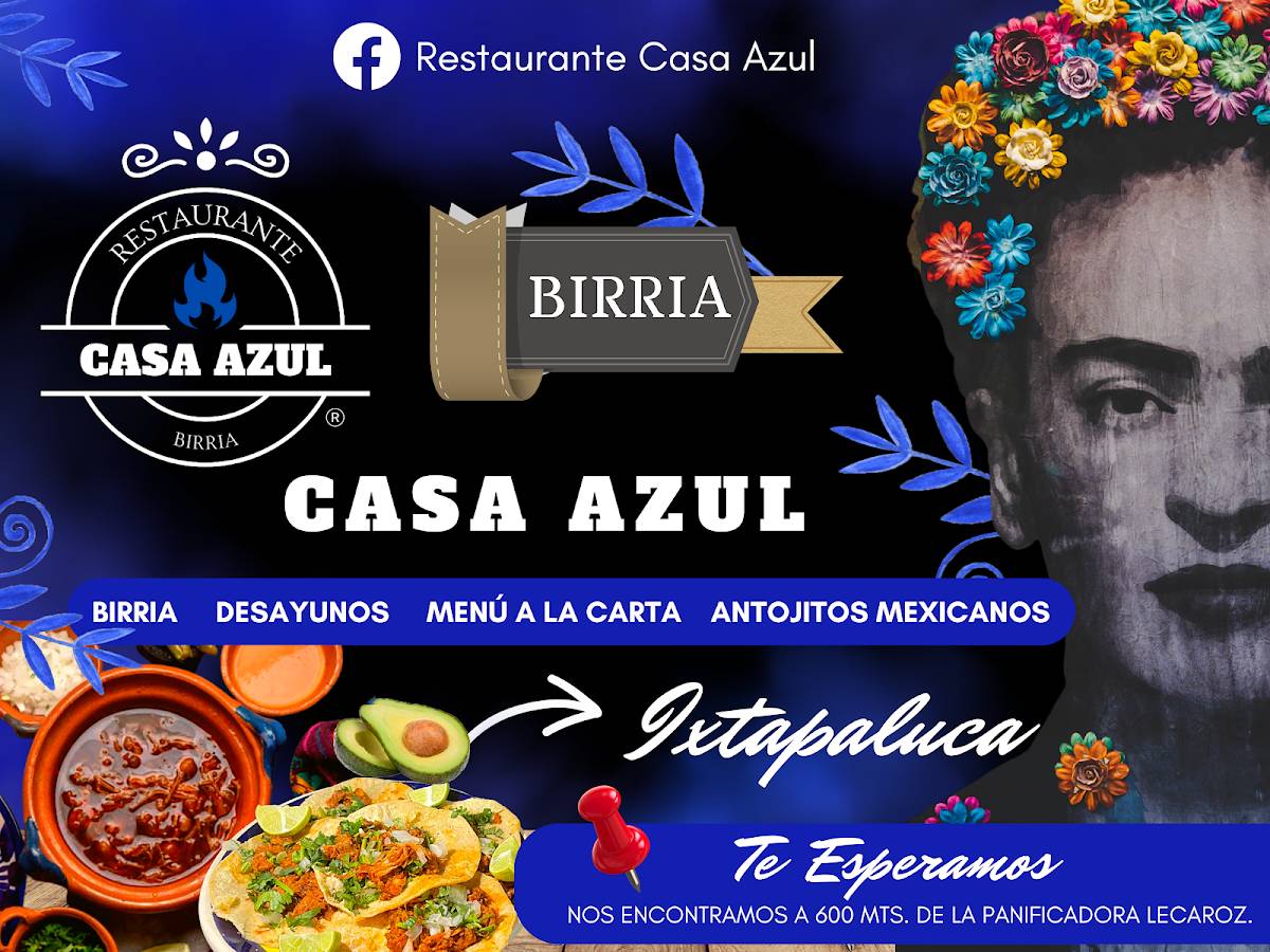 Carta de Restaurante - Bar "La Faena", Ciudad de México