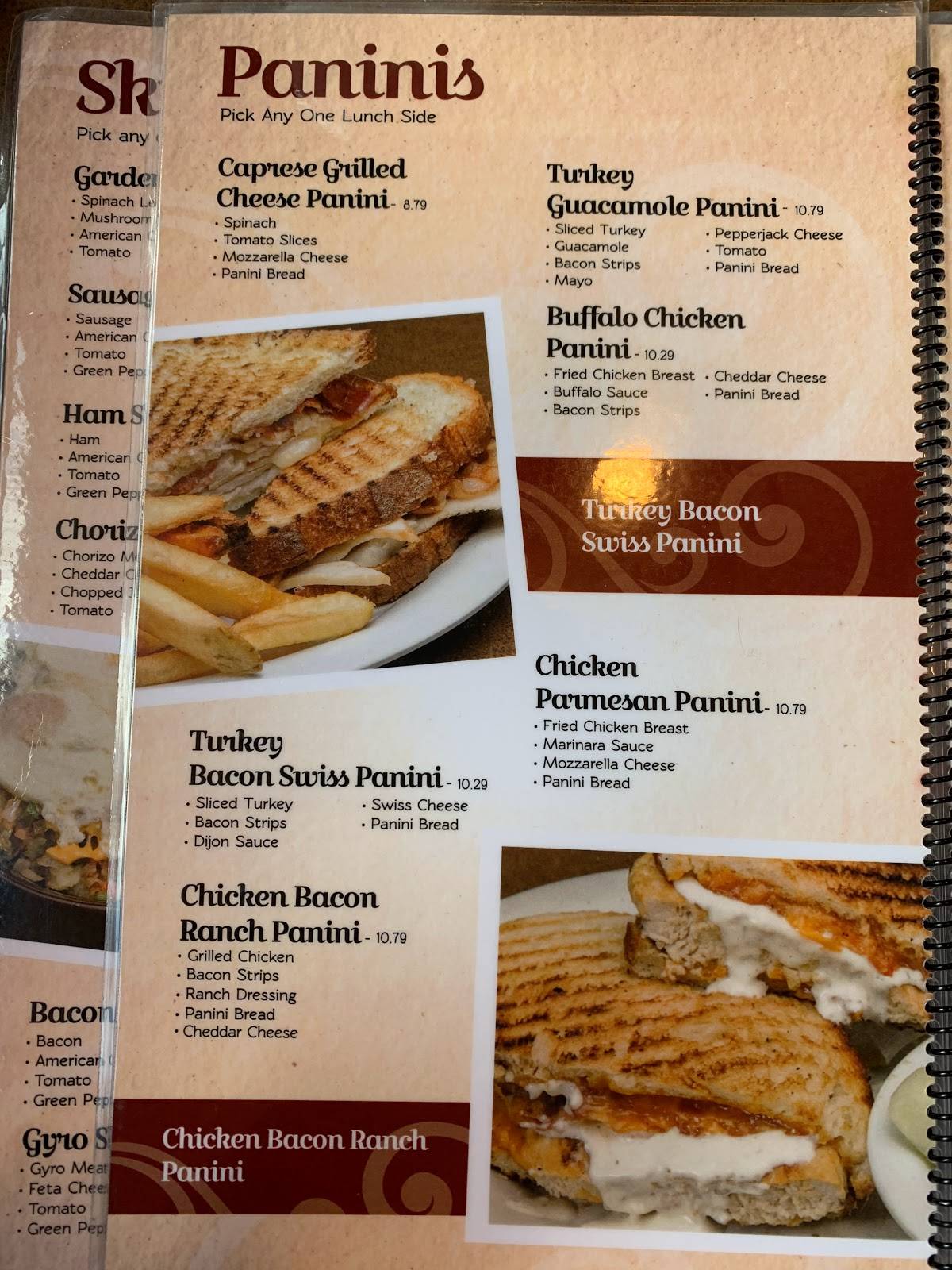 Menu at Round the Clock Schererville restaurant, Schererville