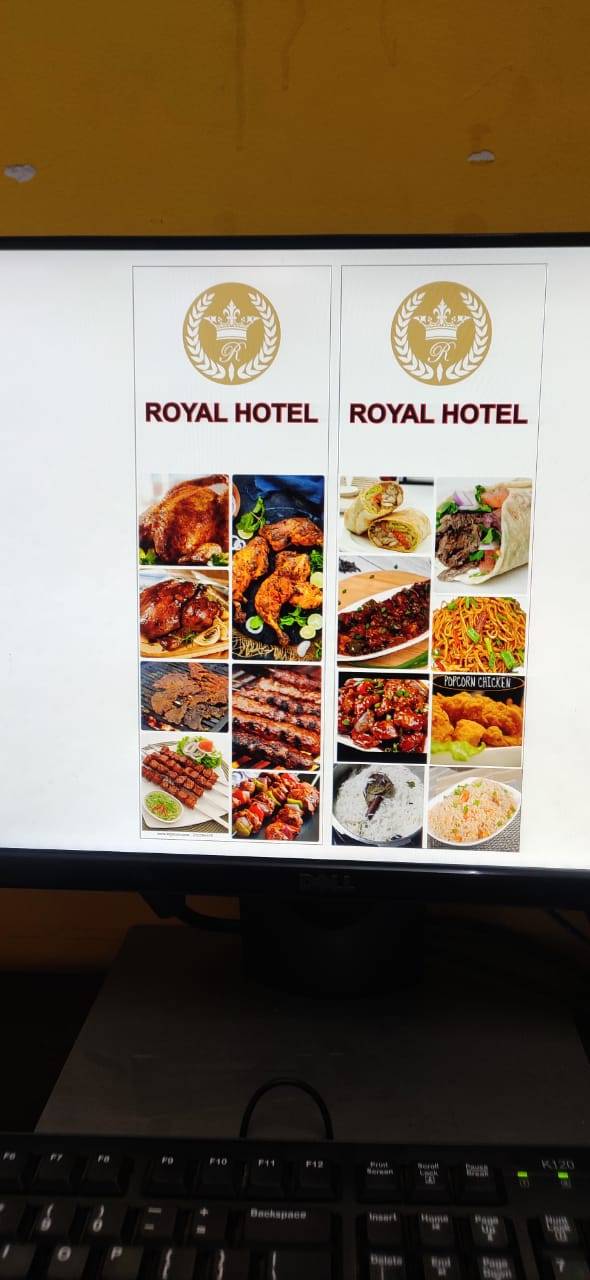 Menu at Royal hotel, Bengaluru, 55