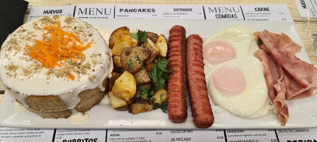 Carta de Segundo Piso Restaurant, Mexicali