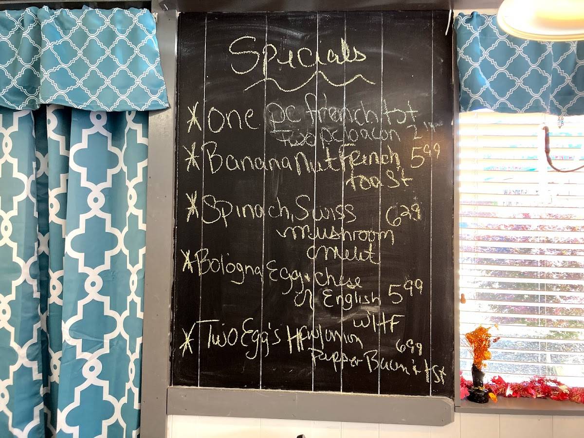 Menu at The Crows Nest Diner restaurant, North Canton