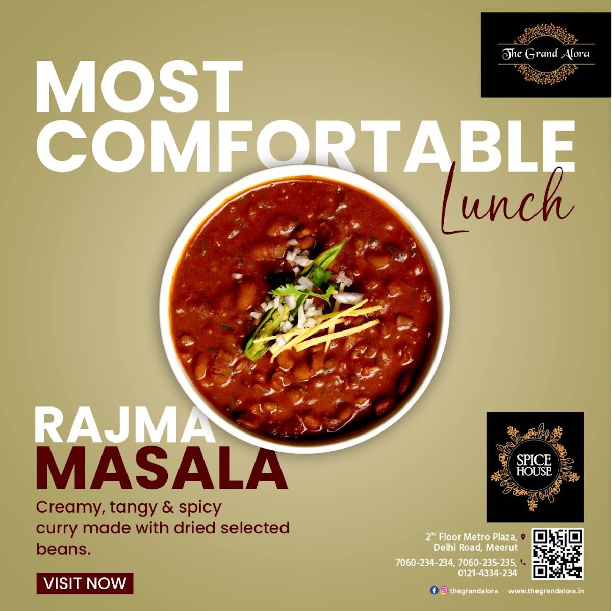 Menu at The Grand Alora Best Family Restaurant in Meerut Fine dining ...