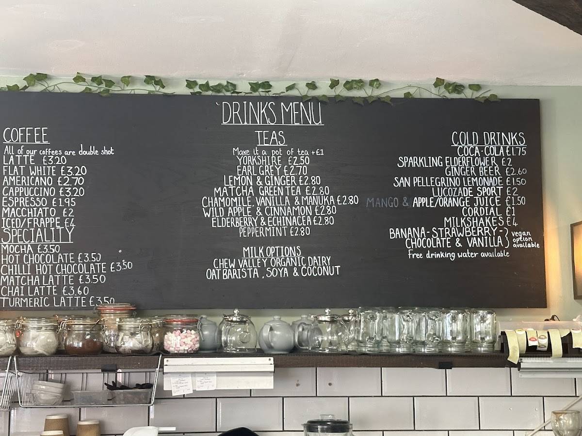 Menu at The Market Kitchen restaurant, Bristol