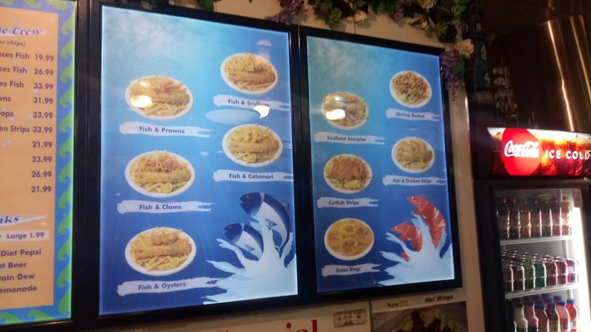 Menu at Tugboat Fish & Chips restaurant, Citrus Heights, Greenback Ln