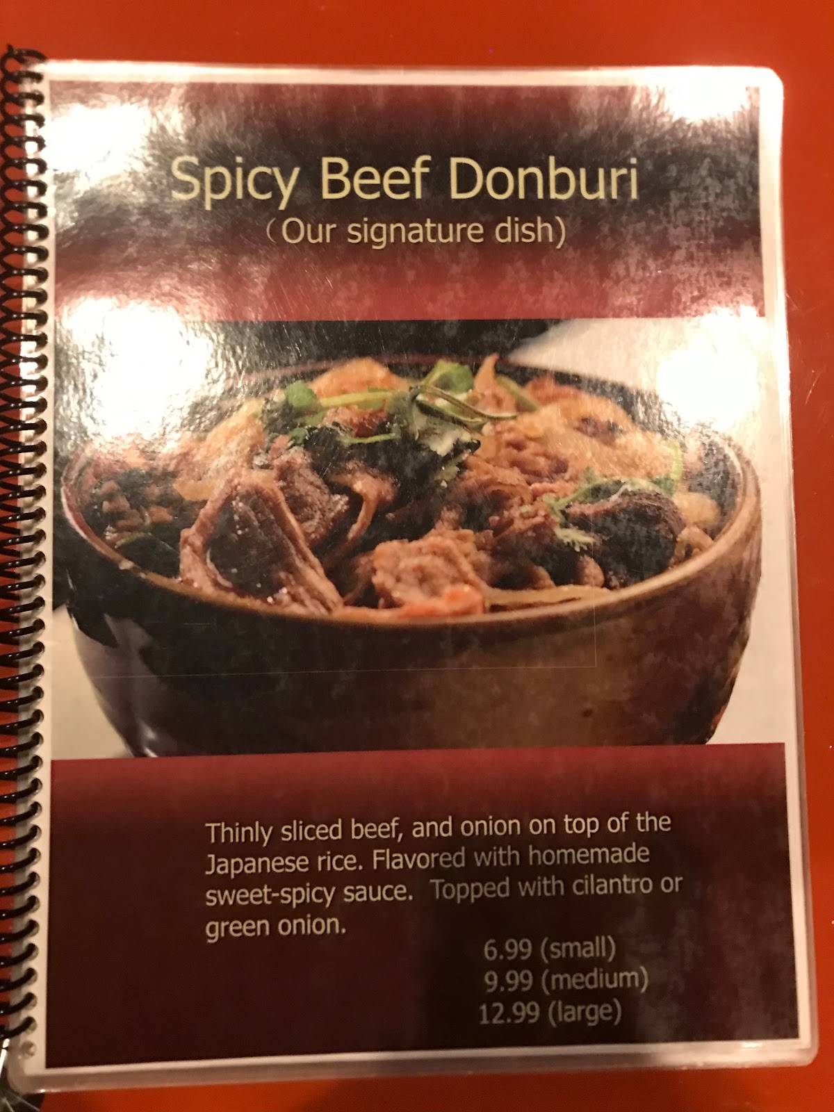 Menu at Waka House restaurant, Baton Rouge, Highland Rd