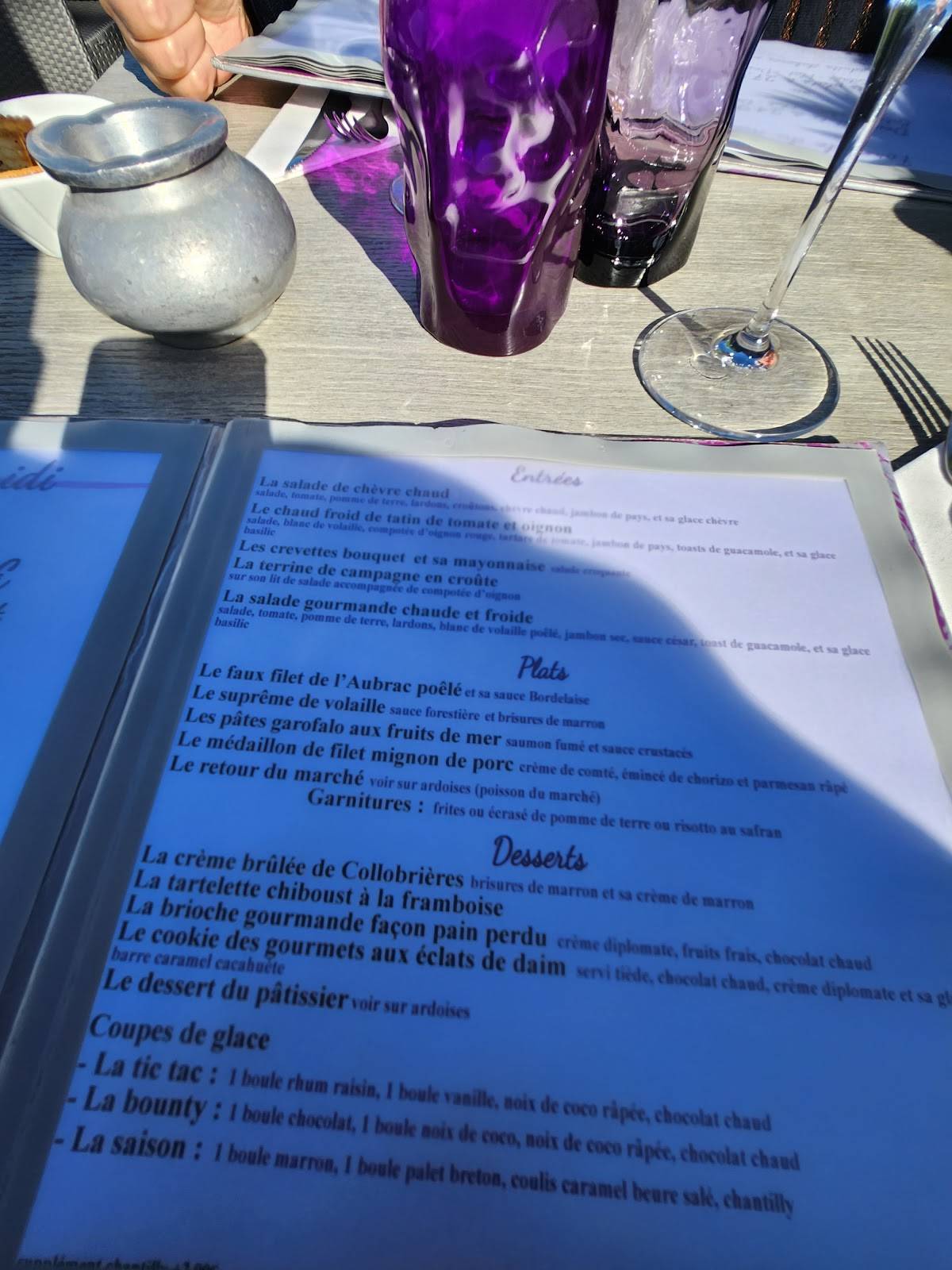 Menu au le lodge restaurant, Le Lavandou, 18 Avenue des Prés Boulevard ...