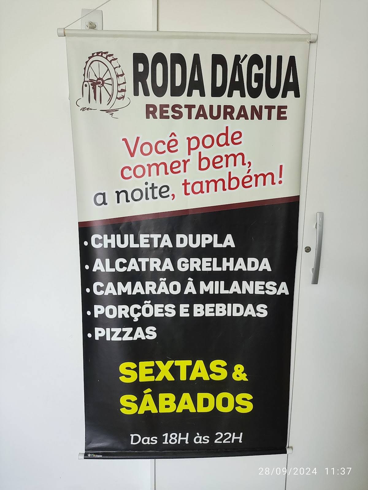 Menu em Restaurante Roda D'Água, Antônio Carlos, Center II - R. João ...
