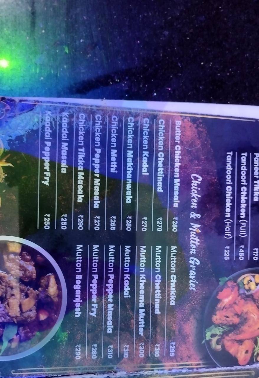 Menu at Richway Garden Restaurant, Adirampattinam