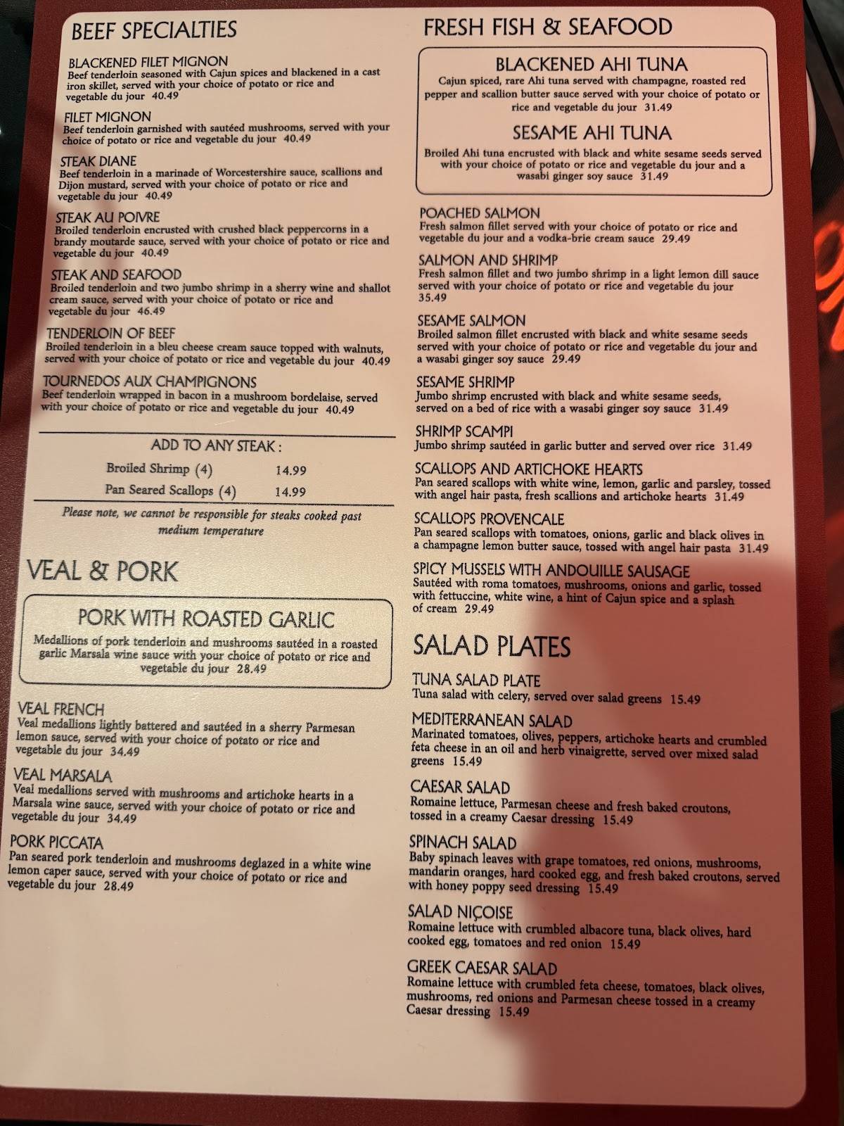 Menu at Phillips pub & bar, Rochester, 26 Corporate Woods