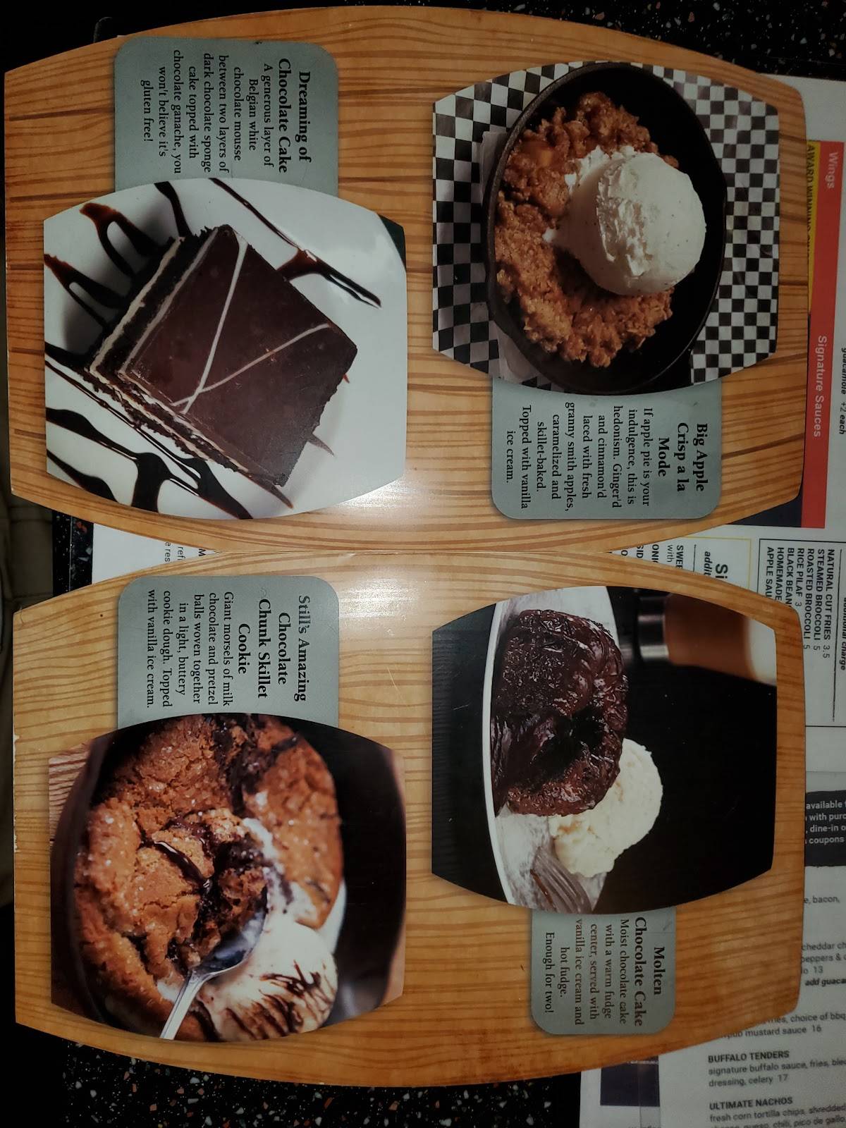Menu at The Distillery Restaurant Mt. Hope, Rochester, Mt Hope Ave