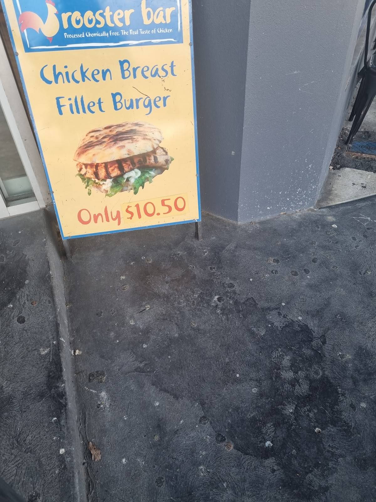 Menu at Rooster Bar, Fairfield