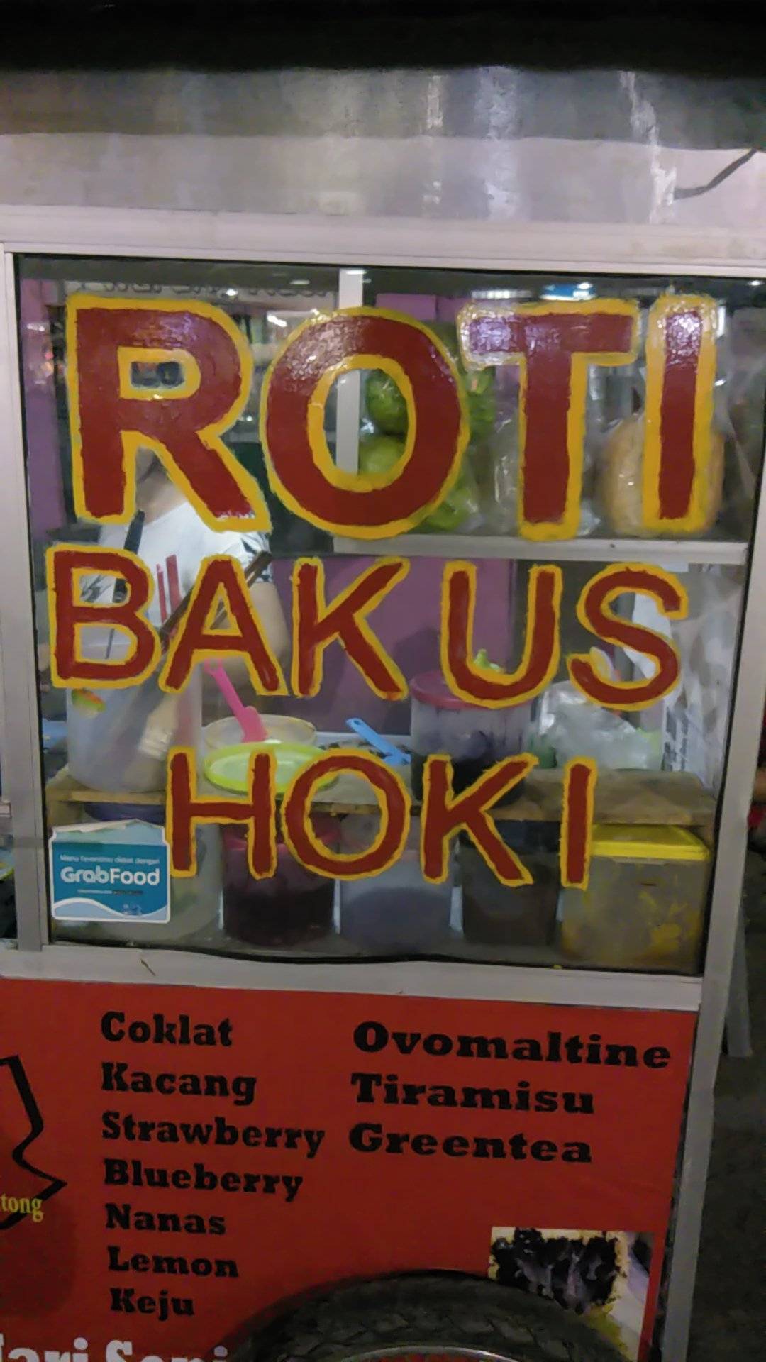 Menu at Roti Bakus(Bakar/Kukus) Hoki, Bandung