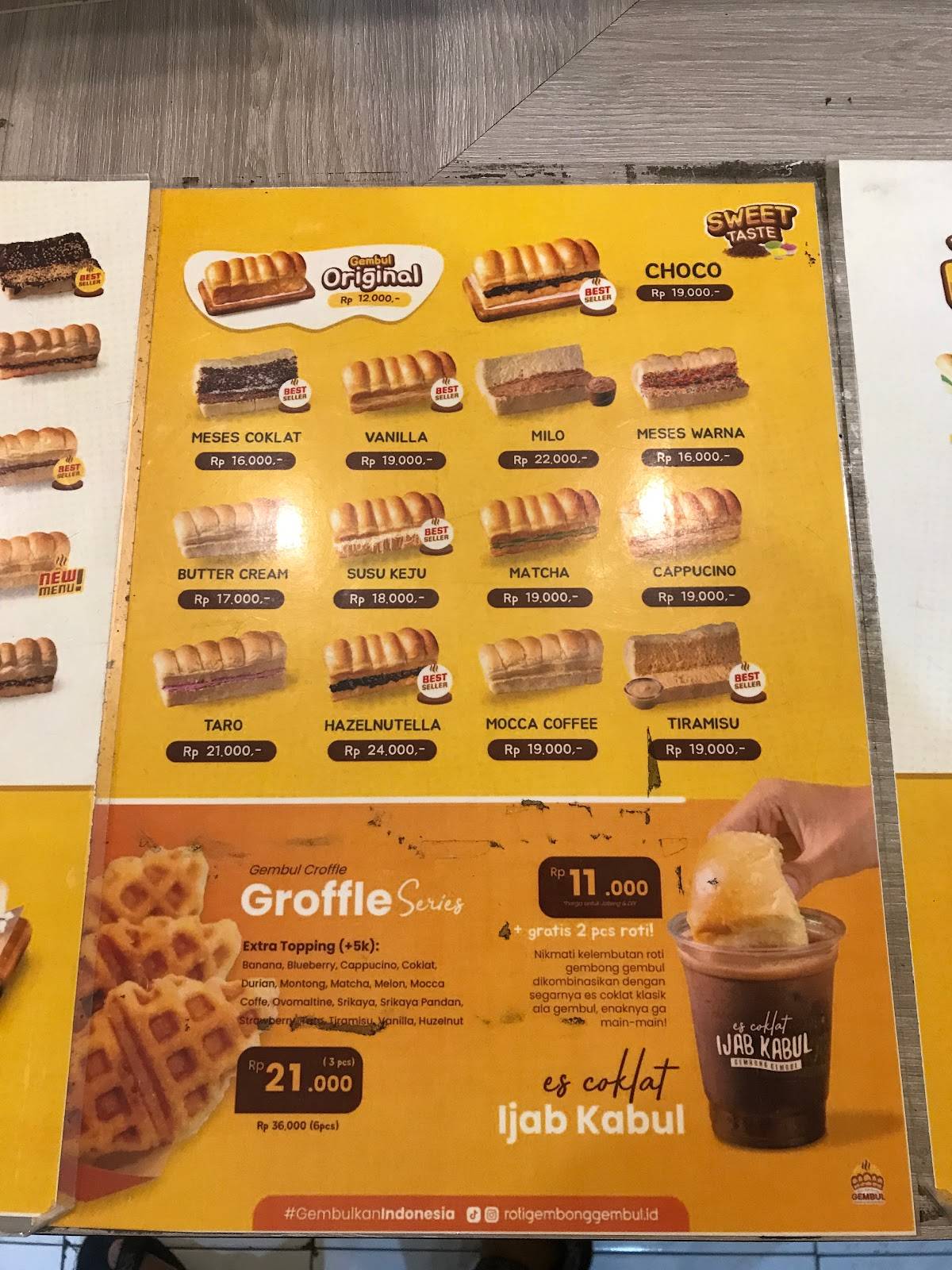 Carta de Roti Gembong Gembul Batu, Batu