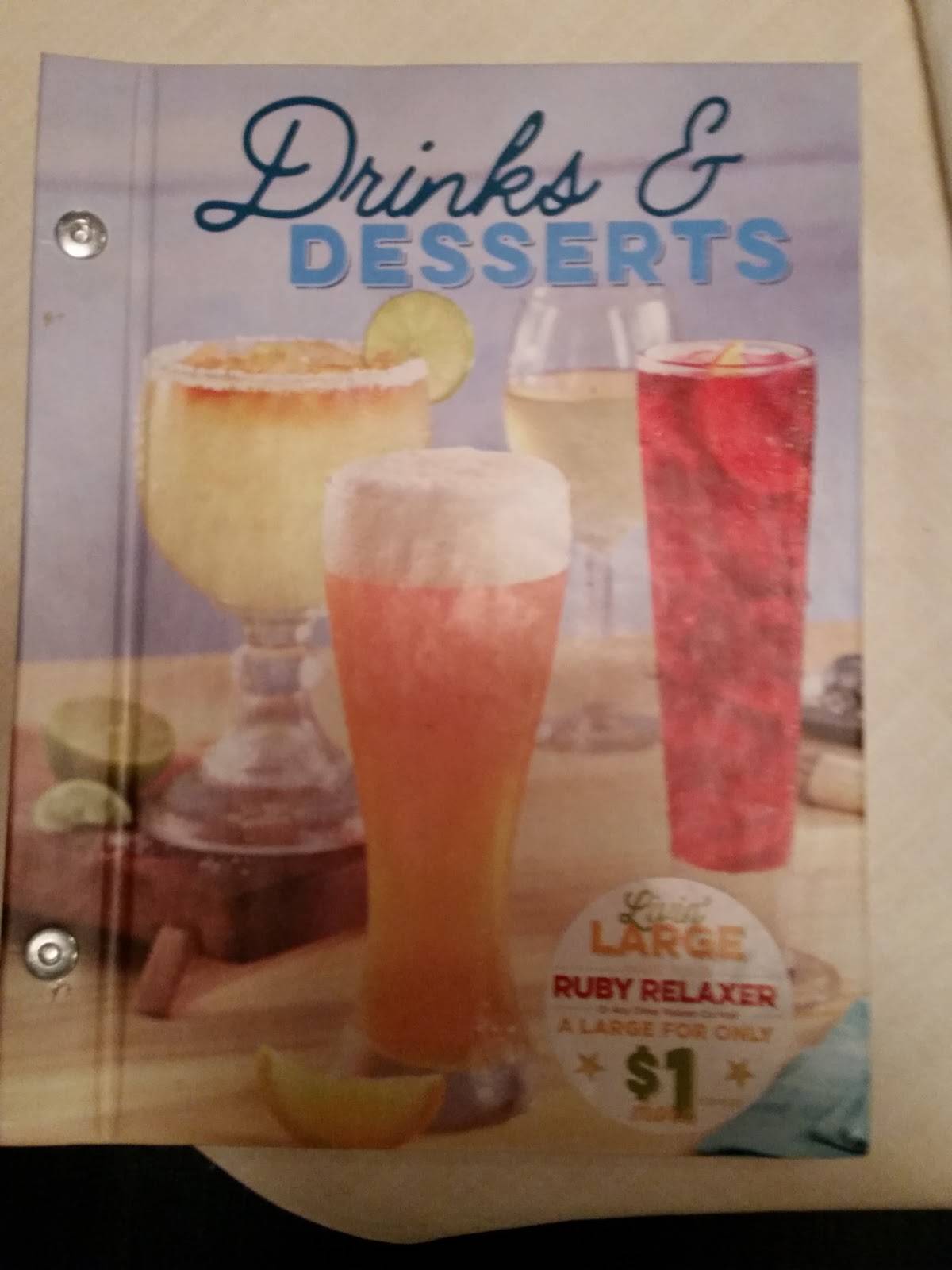 Menu at Ruby Tuesday restaurant, Mobile, 3930 Airport Blvd