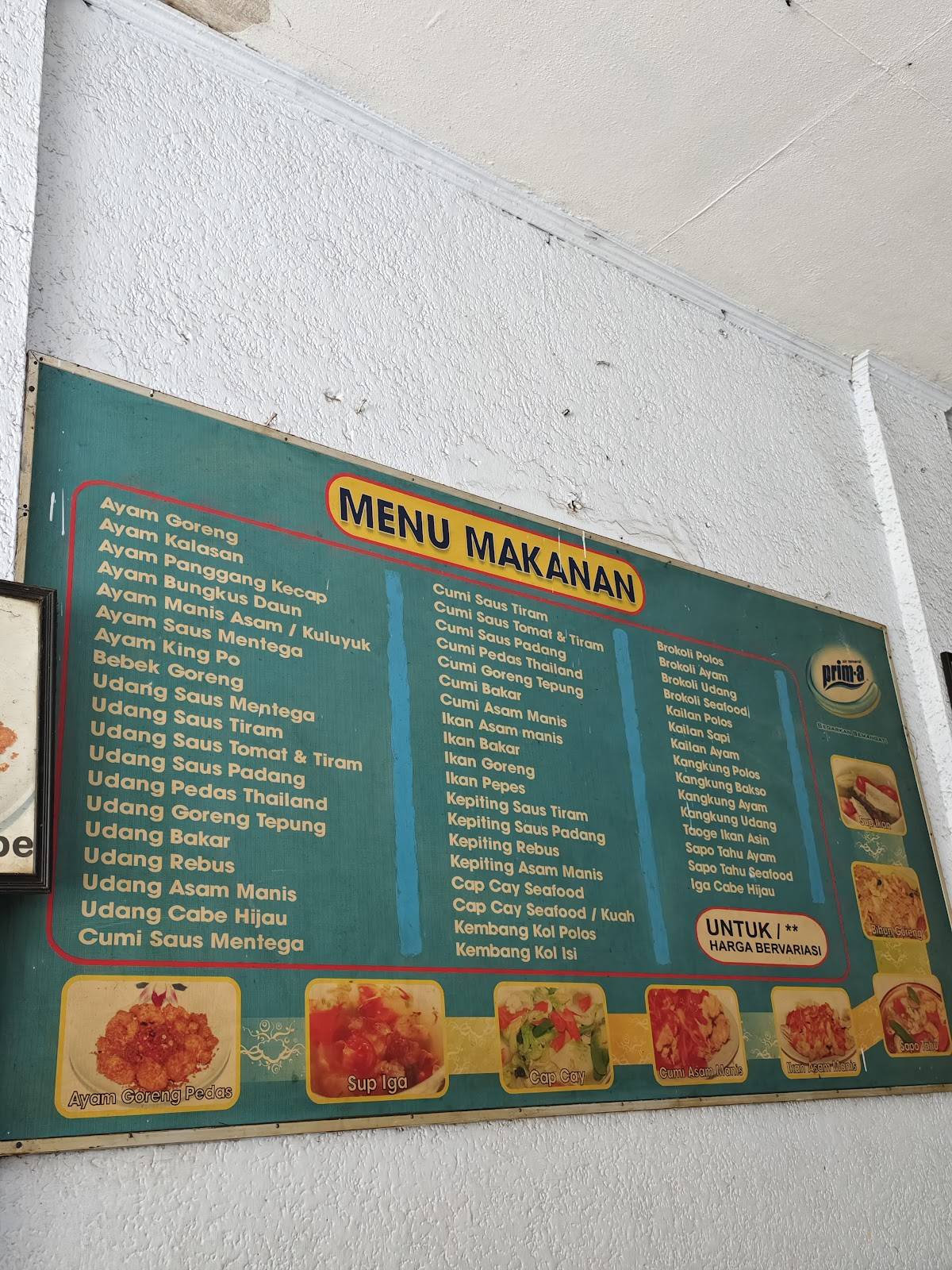 Menu at TOPTEN RAMEN restaurant, Cilegon