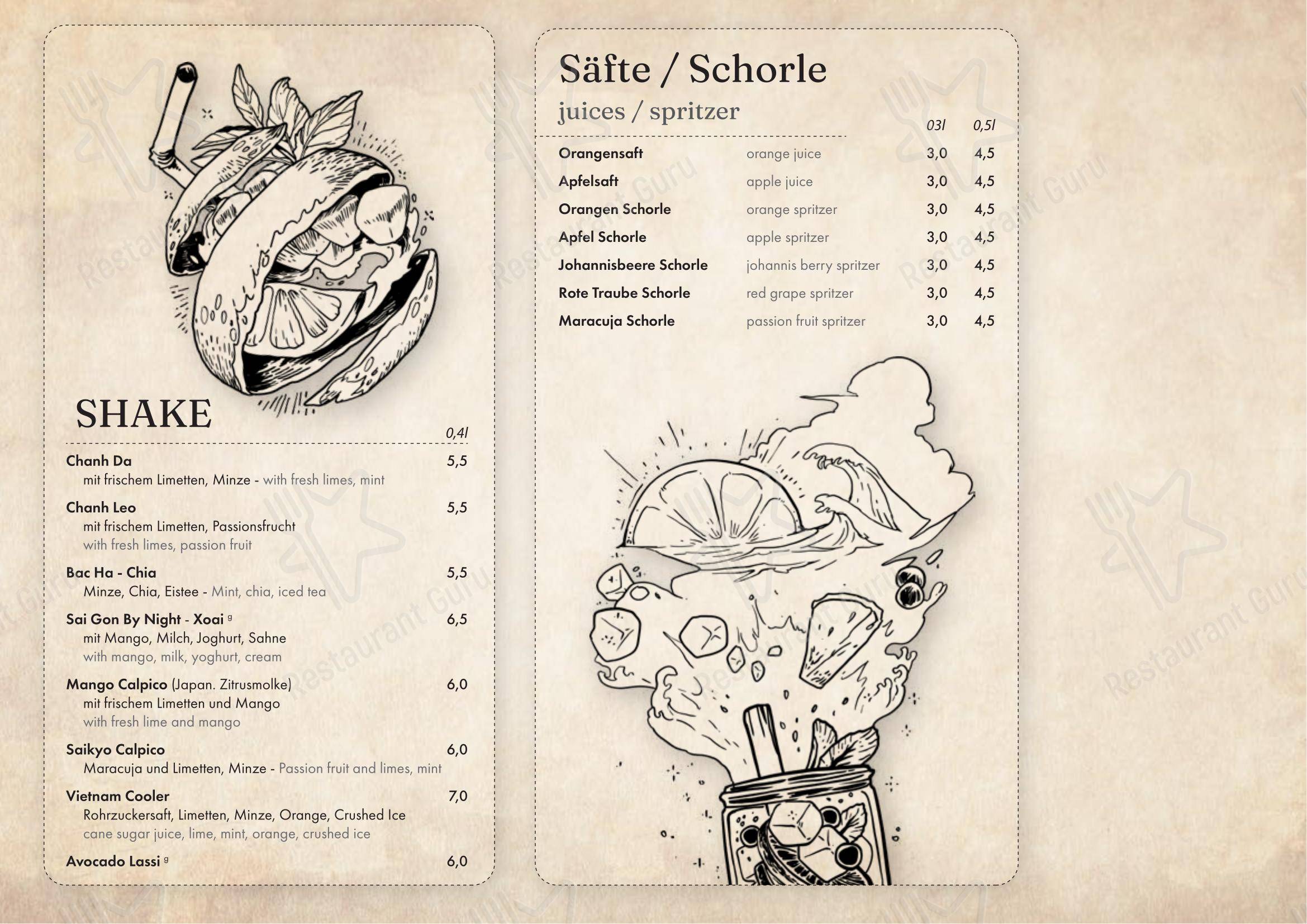 Speisekarte von SAIKYO Restaurant - Asian Fusion & Sushi, Deggendorf