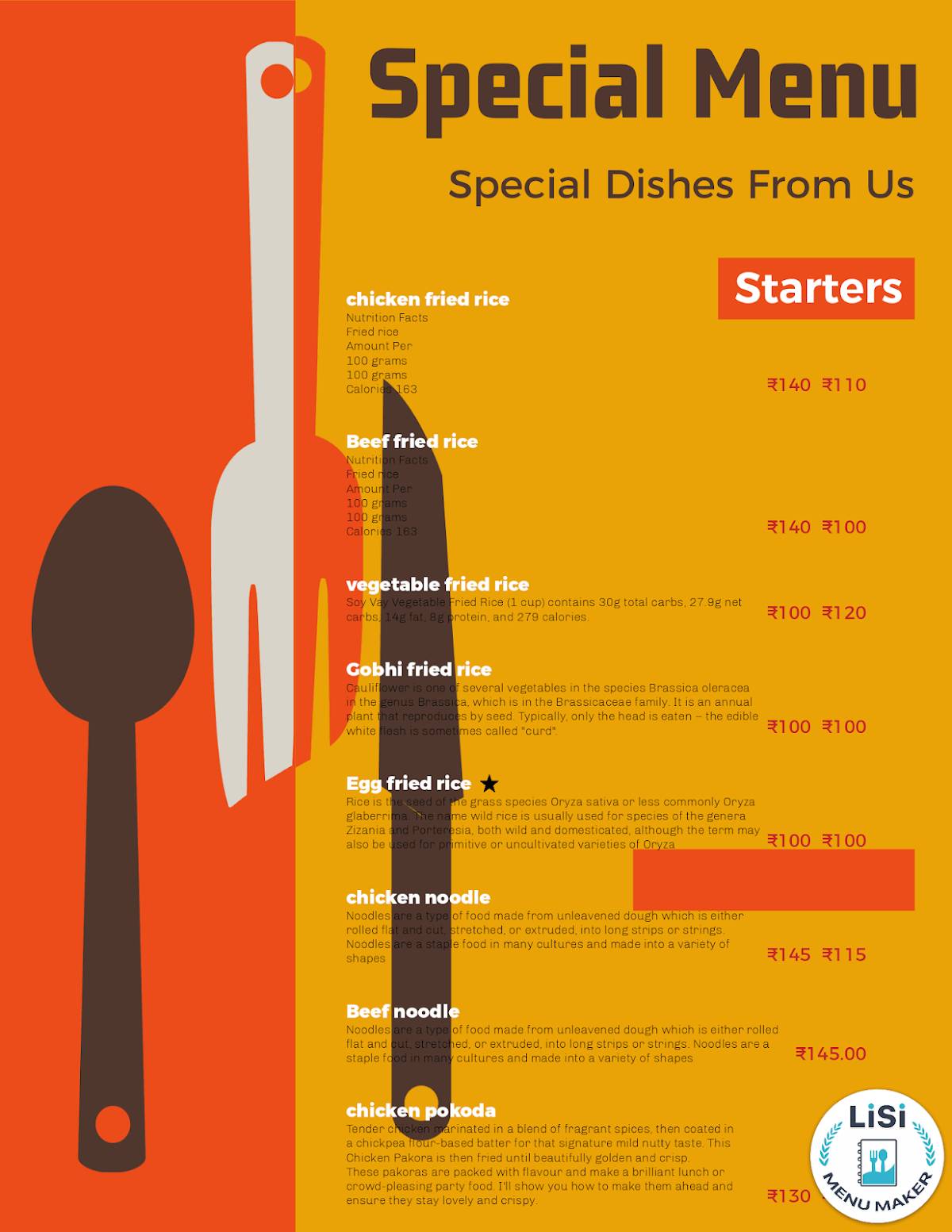Menu at SATHYA FAST FOOD, Chennai, 61