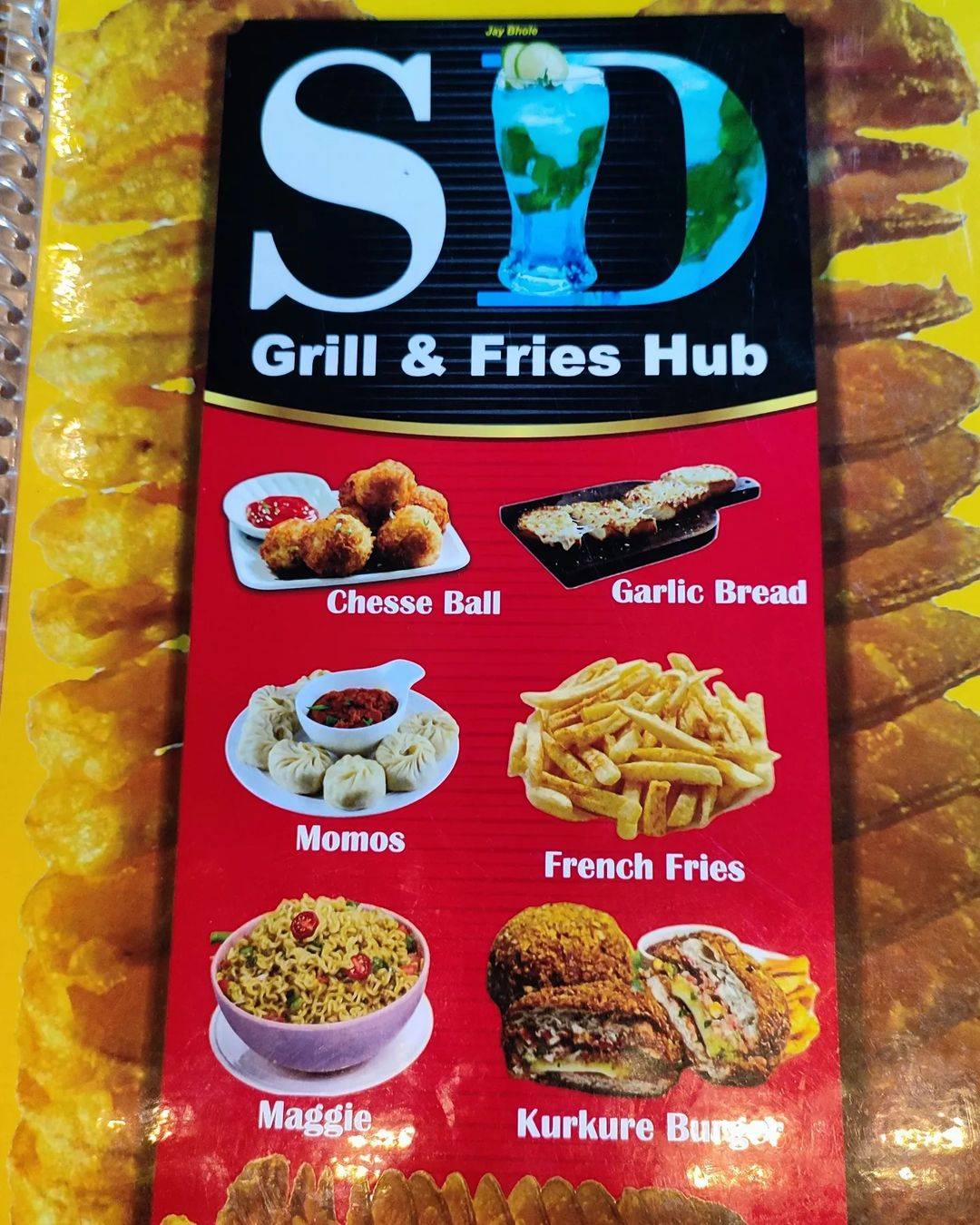 Menu at SD Grill And Fries Hub, Vadodara