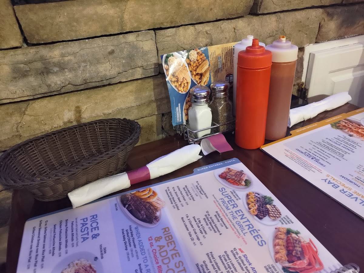 Menu at SILVER BAY restaurant, Simpsonville, 916 NE Main St