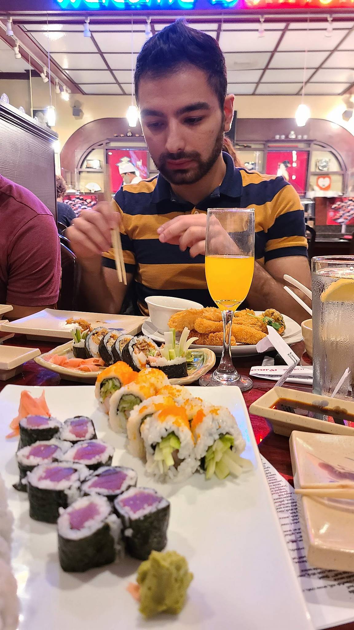 Menu at Samurai Sushi Bar, Lafayette