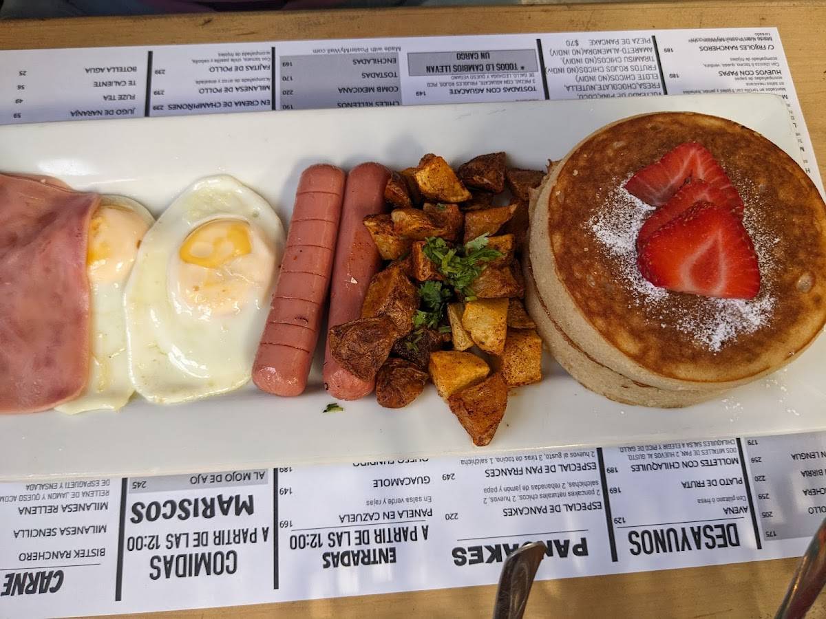 Carta de Segundo Piso Restaurant, Mexicali