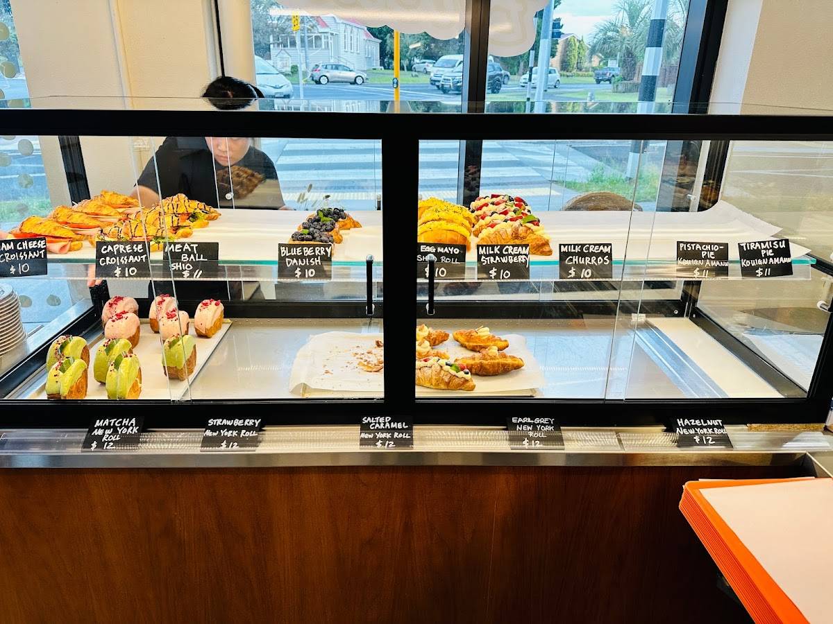 Menu at Shio Bakery, Auckland
