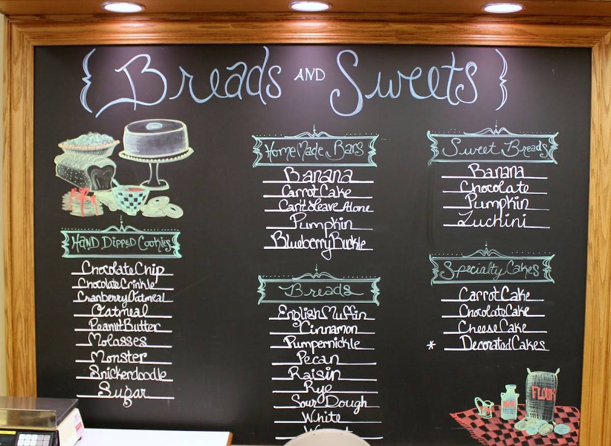 Menu at Blue Gate Restaurant & Bakery, Shipshewana