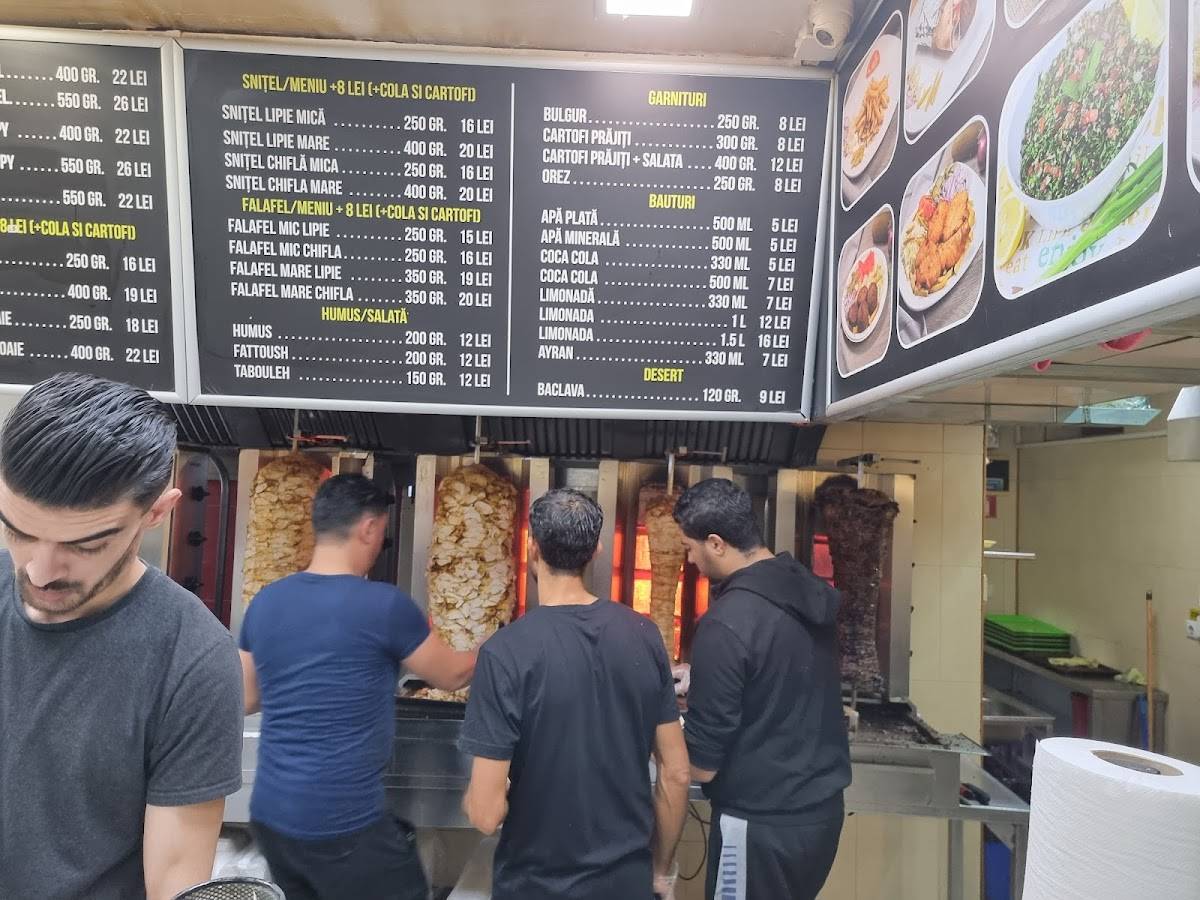 Menu at Shish Shaorma&Kebab, Sibiu
