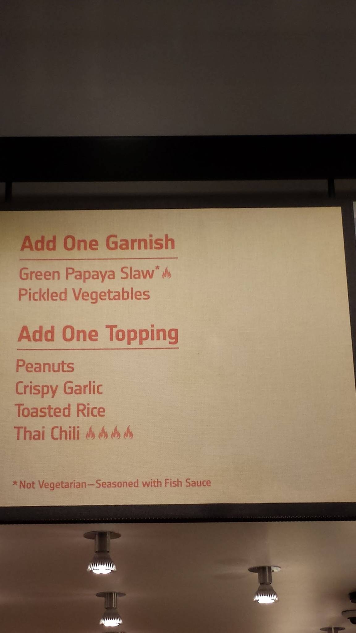 Menu at ShopHouse Southeast Asian Kitchen restaurant, Los Angeles ...