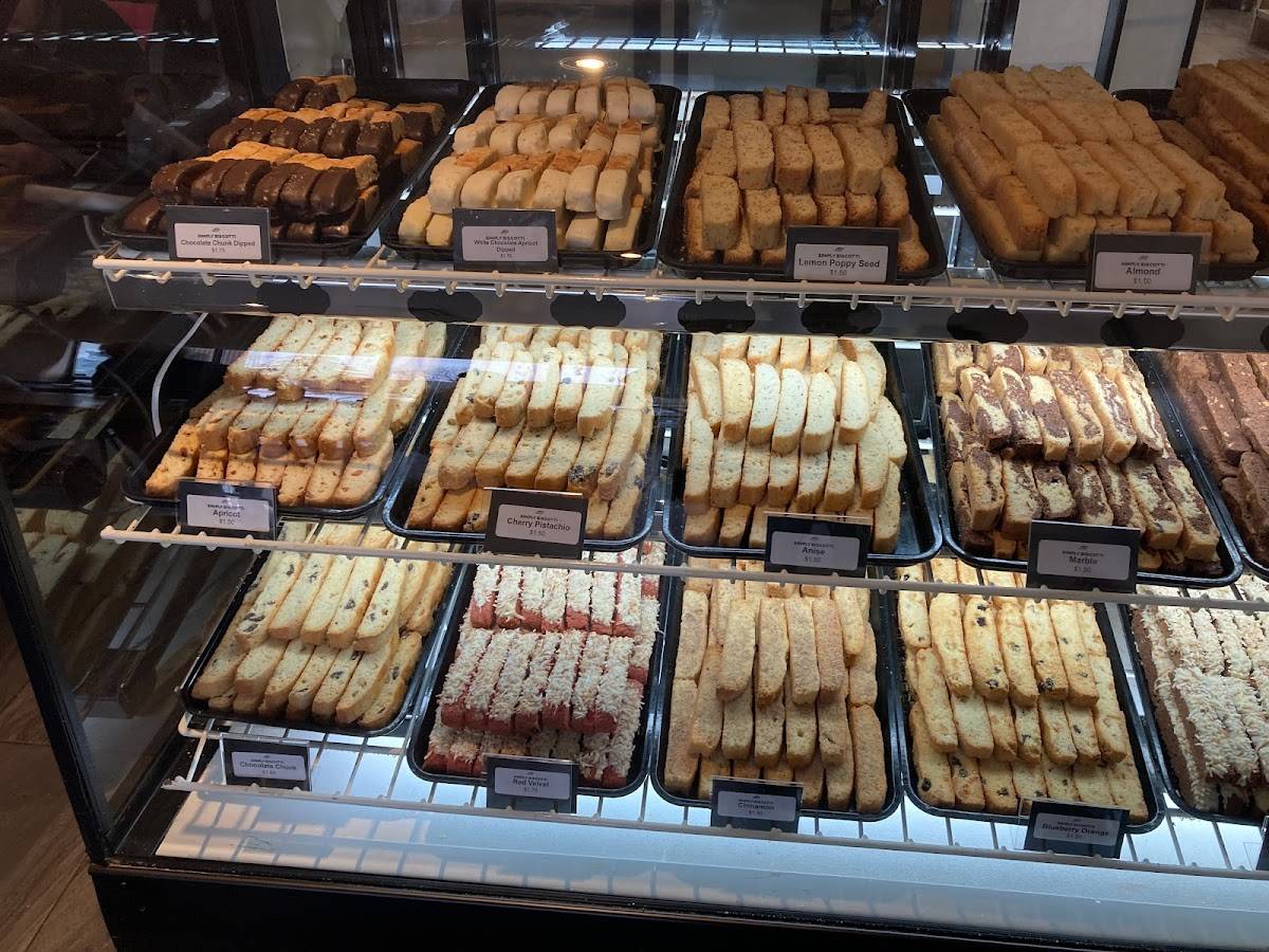Menu at Simply Biscotti cafe, Ottawa, 107 Colonnade Rd #5