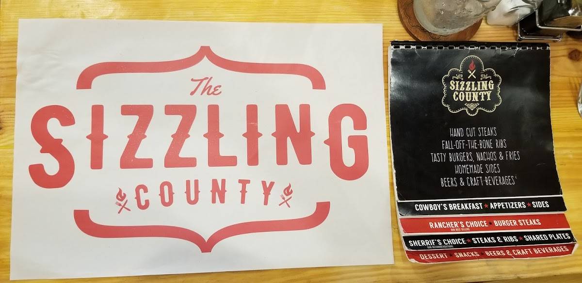 Menu at Sizzling County restaurant, Dagupan, Unit 9