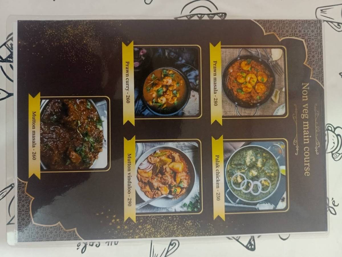 Menu at Soni Indian restaurant banchang, Ban Chang