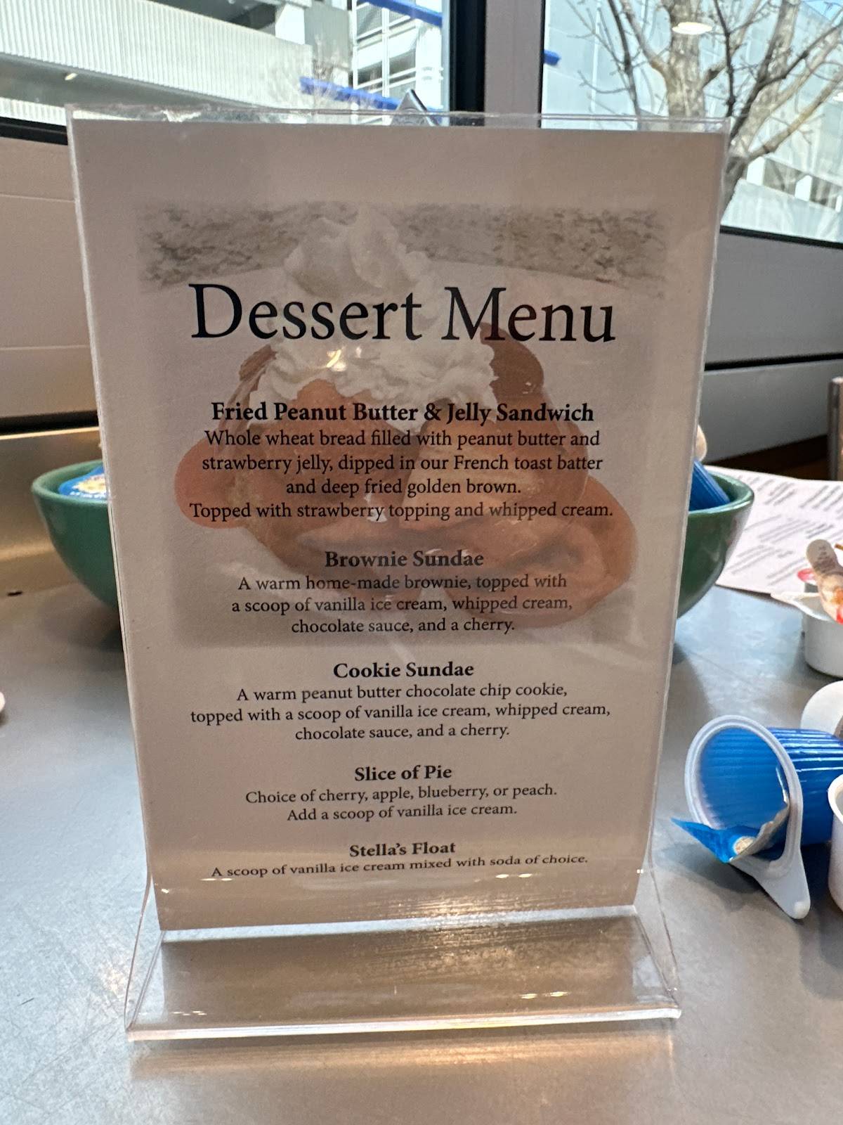 Menu at Stella's Kitchen & Bakery, Billings