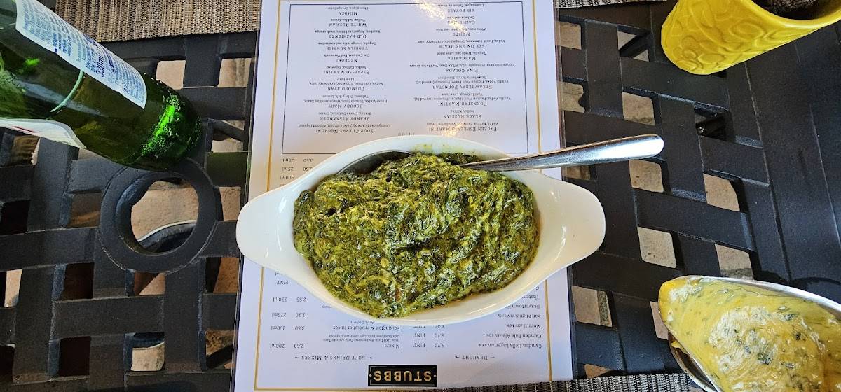 Menu at Stubbs Restaurant, Ashford