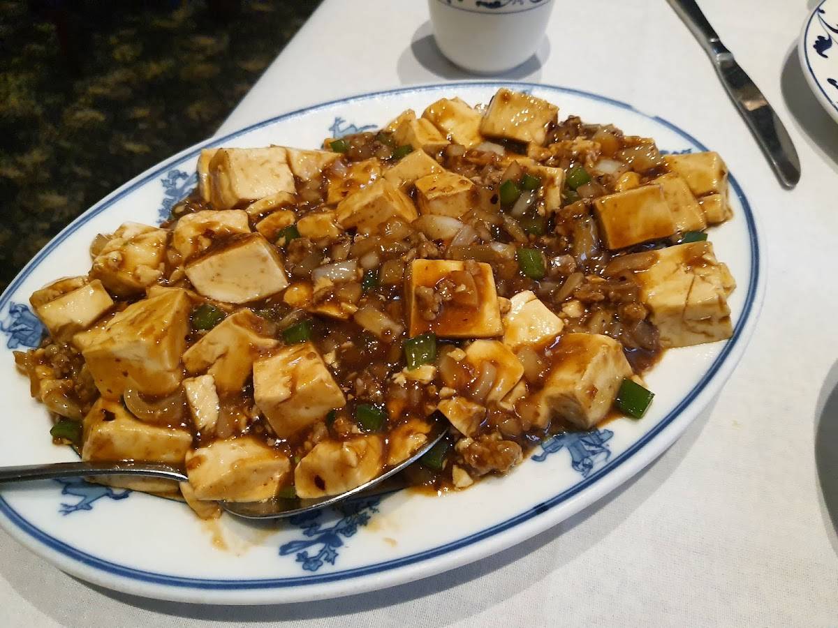 Menu at Su Chang's restaurant, Peabody