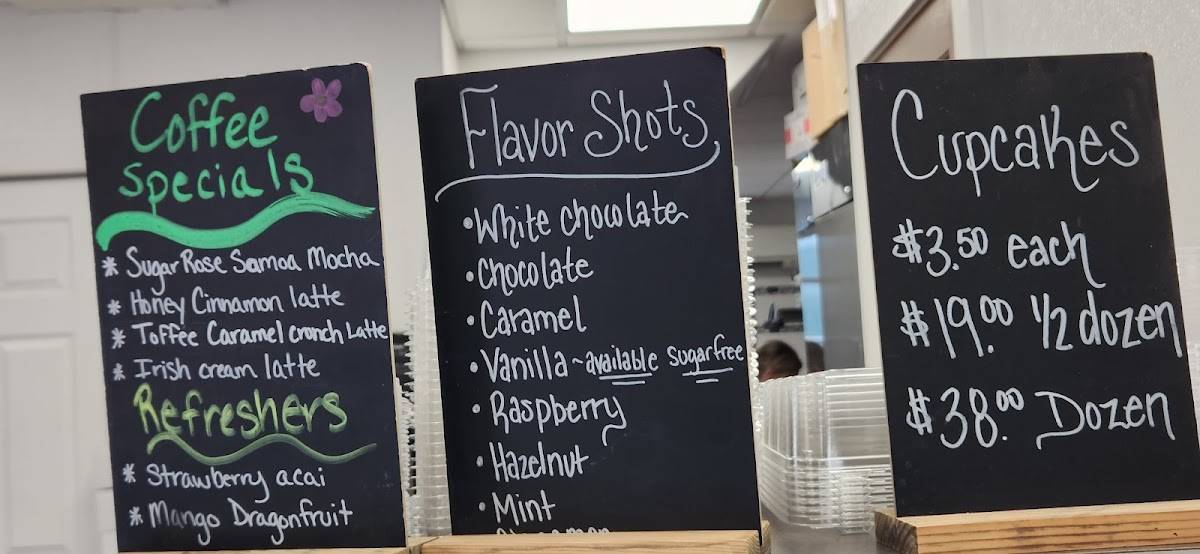 Menu at Sugar Rose Bakeshop desserts, New Prague