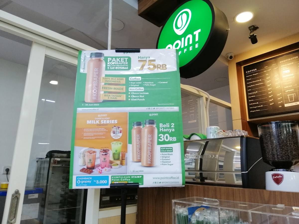 Carta de Point Coffee, Surabaya, Jl. Basuki Rahmat No.88-92