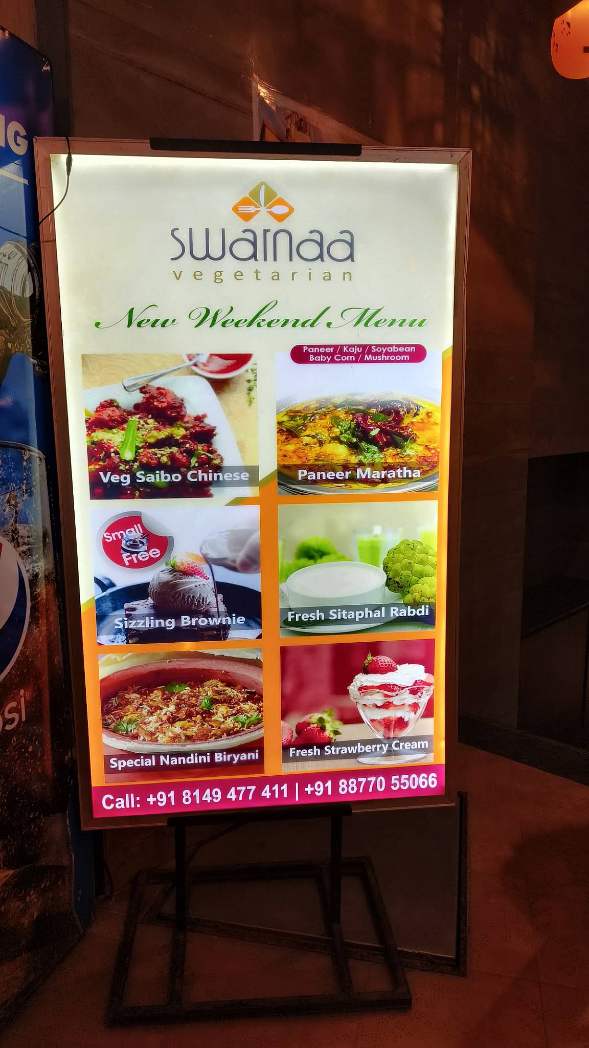 Menu at Swarnaa Vegetarian - Navle Bridge, Pune