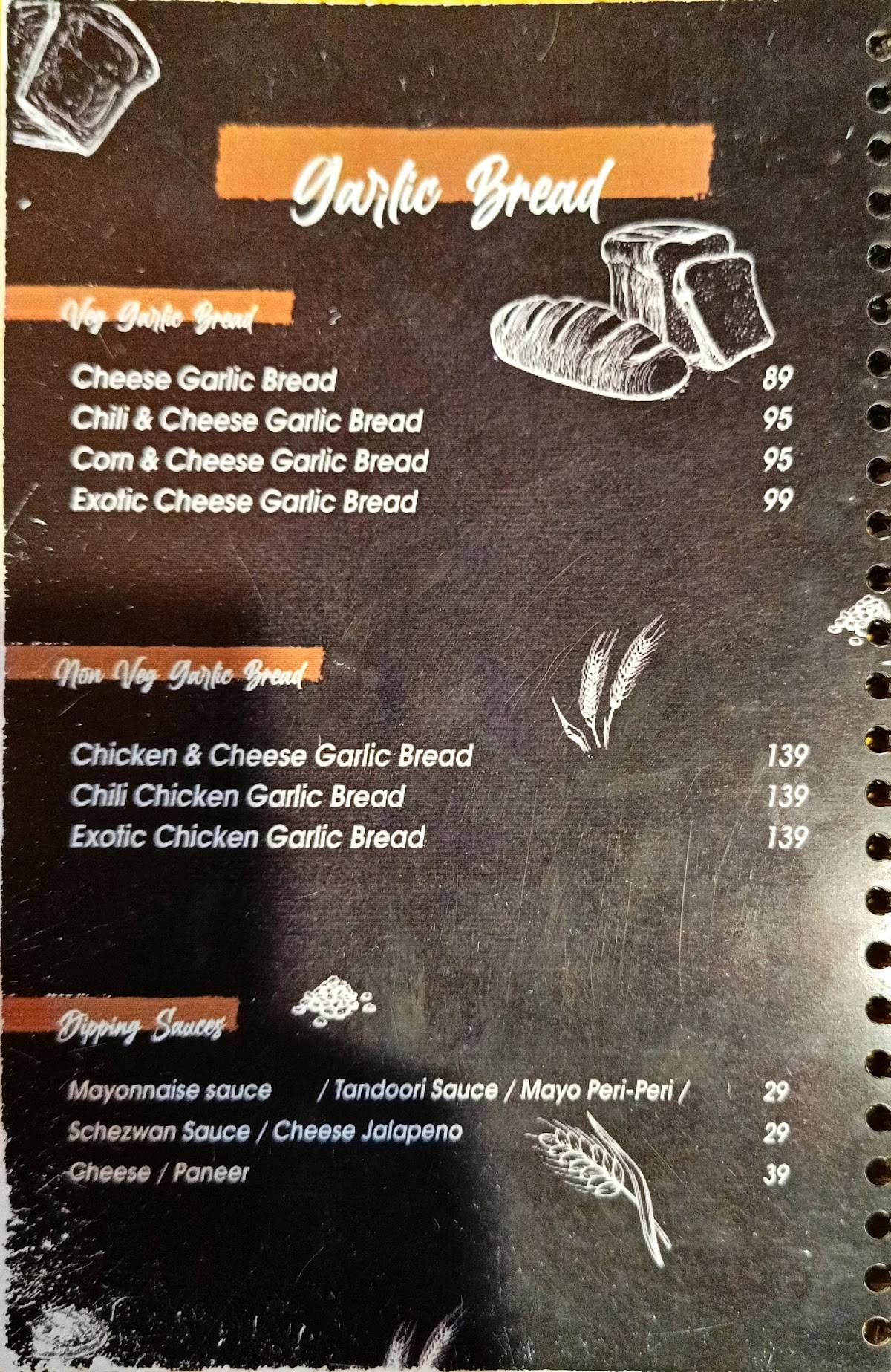 Menu at THE GRANIOS cafe payakaraopeta, Payakaraopeta